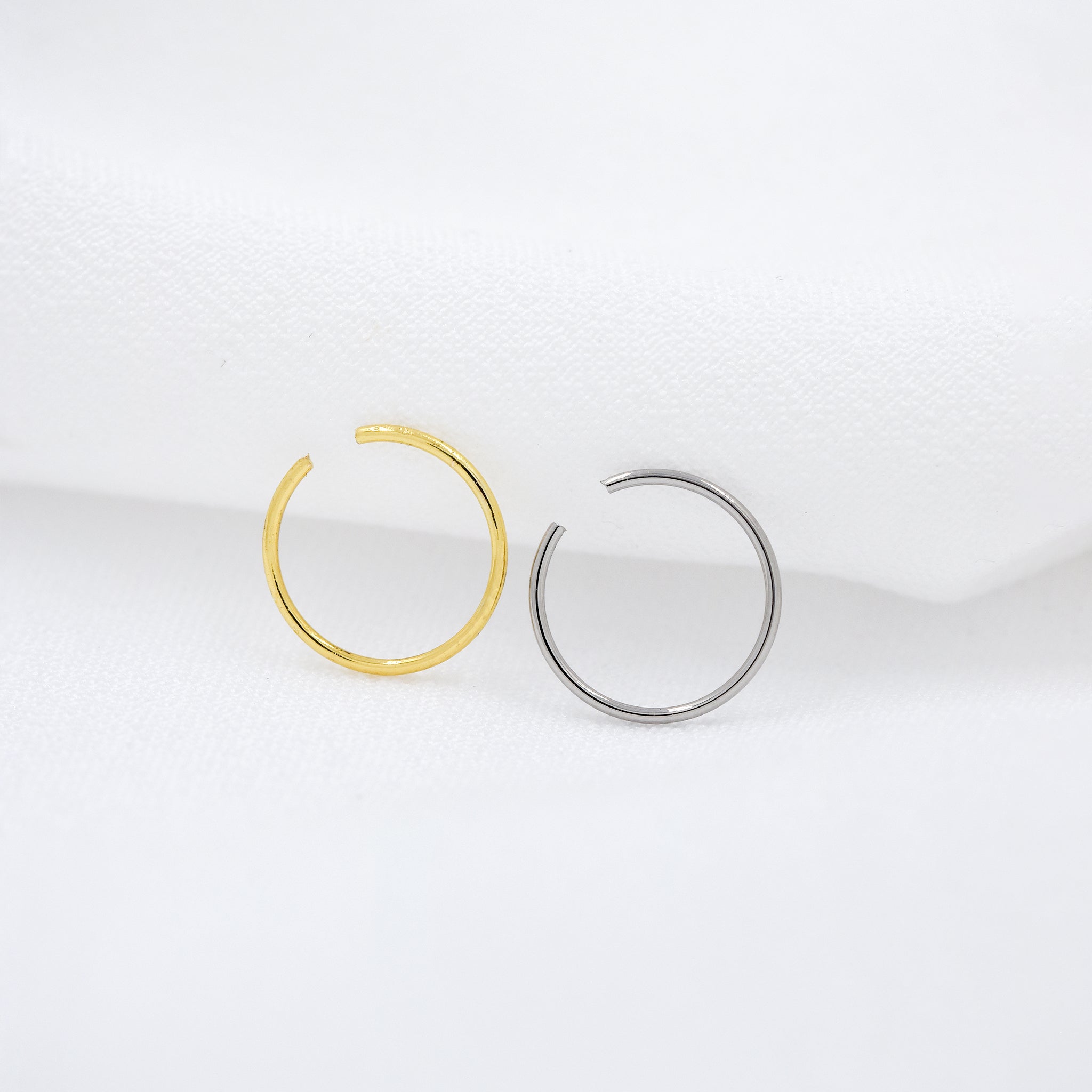 9mm Stainless Steel Classic Nose Ring – TrendStudio